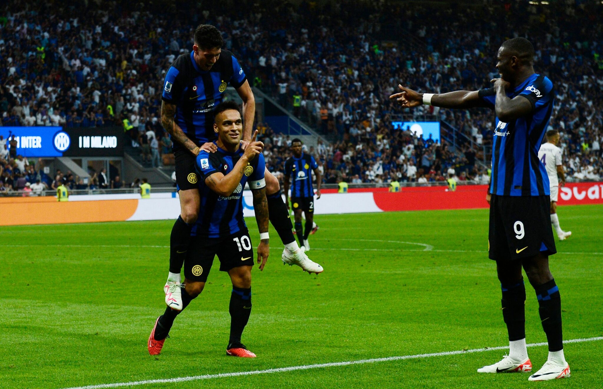 Martinez, Thuram Fire Inter to Serie A Summit
