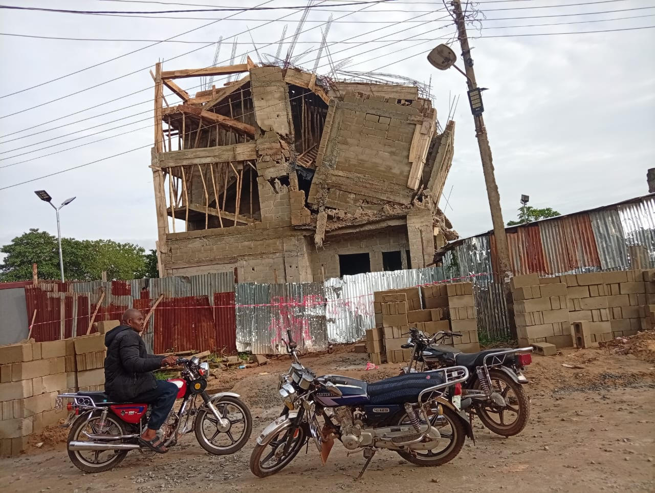Two-storey Building Collapses in Anambra