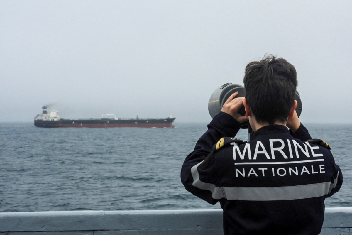 Russia-Linked Tanker Detained by French Authorities - Latest Breaking ...